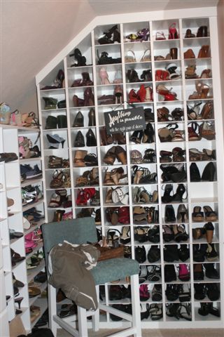 Envious of this shoe closet - Shoeaholics Anonymous Shoe Blog